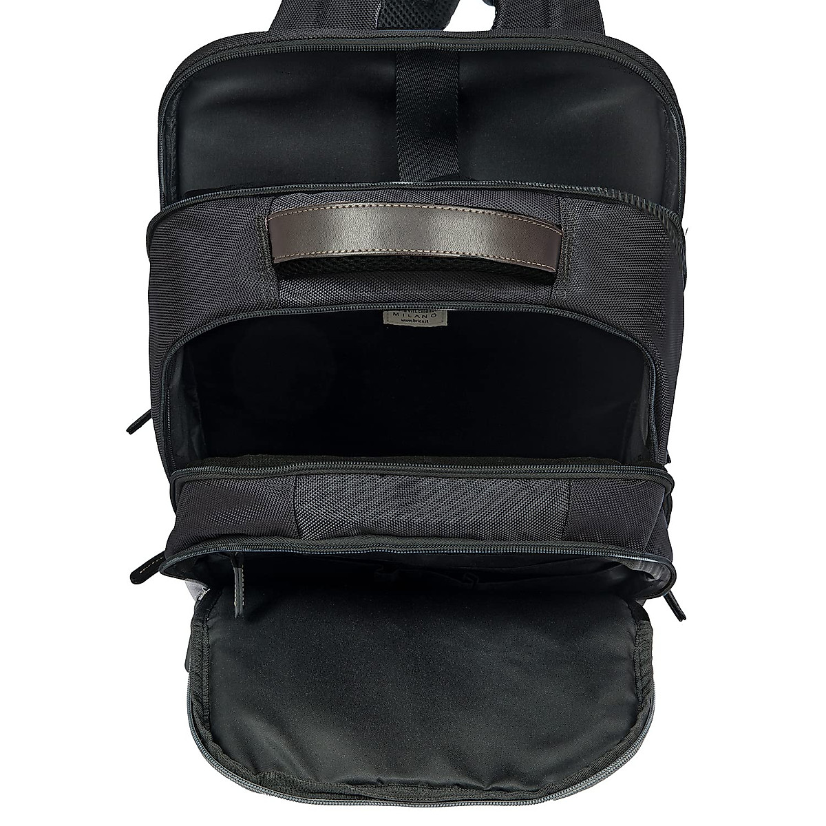 Bric's 13 Inch Laptop Bag - Large Travel Backpack for Men and Women - Sienna Collection - Black