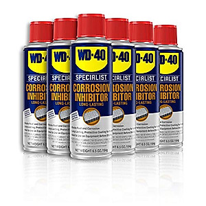 WD-40 Specialist Corrosion Inhibitor, Long-Lasting Anti-Rust Spray, 6.5 OZ [6-Pack]
