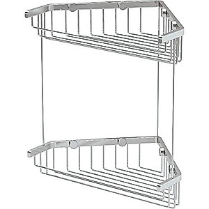Gatco 1475 Tub and Shower Corner Caddy, Chrome