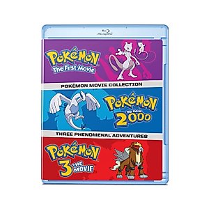 Pok#mon: The Movies 1-3 Collection (Blu-ray)