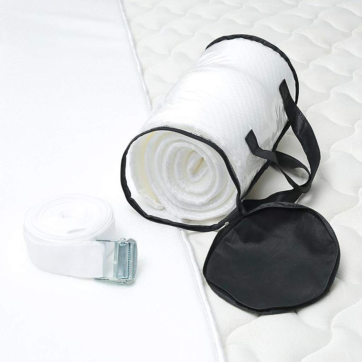 DoMyfit Bed Bridge Mattress Connector Twin to King Converter Kit Metal Bed Gap Filler Two Single Mattress Connector for Home Hotel