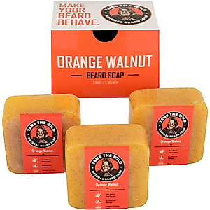 Tame's Orange Walnut Beard Soap and Tame's Hair and Beard Armor Bundle