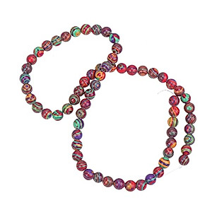 Didiseaon Gemstone Bracelets Gemstone Jewelry Bead Charms for Bracelets Spacers for Jewelry Making Bracelet Beads Bracelet Spacers Beads Jewelry Beads Loose Beads Beading Kits Beaded 62pcs