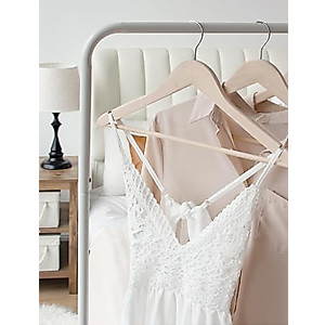 StorageWorks Coat Hanger, Lotus Wooden Clothes Hanger, Heavy-Duty Clothes Hangers, Natural Wood Hangers for Shirts, Jackets, Pants, Coats, Suits, Sweaters, 20 Pack