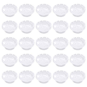 AUEAR, 200 Pack Eyelash Extensions Volume Lashes Fan Quick Blossom Cups Glue Holder and Lash Organizer Supplies Tools