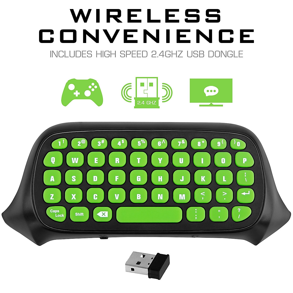 Surge Xbox One and One S Controller Keyboard Chatpad - Xbox One