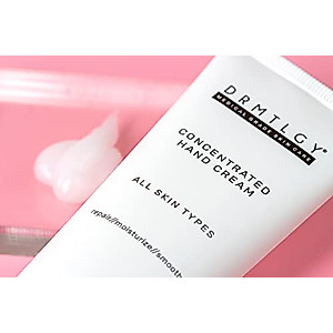 DRMTLGY Hand Cream for Dry Cracked Hands - Fragrance Free Hand Lotion For Dry Hands - Moisturizing Hand Repair Cream for Women and Men