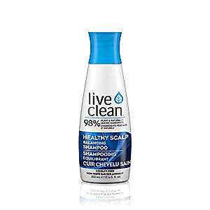 Live Clean Shampoo - 12 Oz (350ml) (Professional Healthy Scalp Balancing Shampoo)
