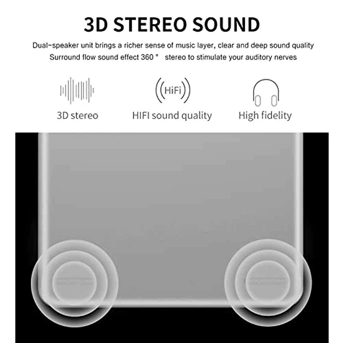 HD Tablet, 6GB RAM 128GB ROM 13MP Camera 100240V 8800mAh Battery Silver Home Tablet (US Plug)