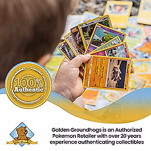 Golden Groundhog TCG Deck Box Including 20 All Legendary Cards Rares (19 - Holo Foil Rares - 1 Ultra Rare)