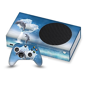 Head Case Designs Officially Licensed Simone Gatterwe Lovers Art Mix Vinyl Sticker Gaming Skin Case Cover Compatible with Xbox Series S Console and Controller Bundle