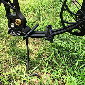 Highwild Ground Stake Bow Holder, Rubber Coated