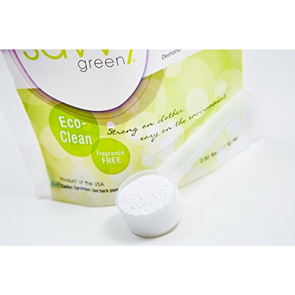 Savvy Green, Oxygen Brightening Powder Lbs, Unscented, 40 Ounce