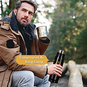 Gifts For Grandpa, Birthday Gifts For Grandfather, Grandpas Bullet Insulated Tumbler 17 Oz, Best Present For Grandpa, Grandfather Coffee Cup