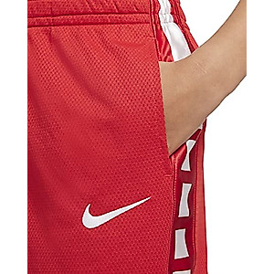 Nike Boy's Dry Shorts Elite Stripe (Little Kids/Big Kids) University Red/White SM (7-8 Big Kid)