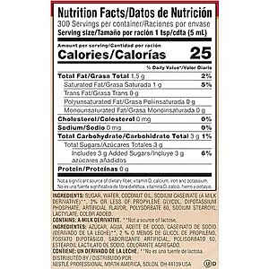 Nestle Coffee mate Coffee Creamer, Sweetened Original, Concentrated Liquid Pump Bottle, Non Dairy, No Refrigeration, 50.7 Ounces (Pack of 2)