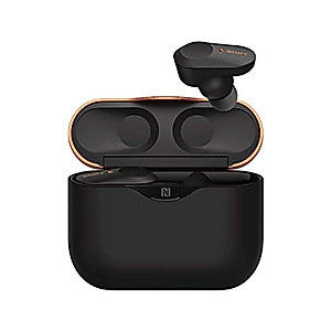 Sony WF-1000XM3 Industry Leading Noise Canceling Truly Wireless Earbuds Headset/Headphones with AlexaVoice Control And Mic For Phone Call, Black