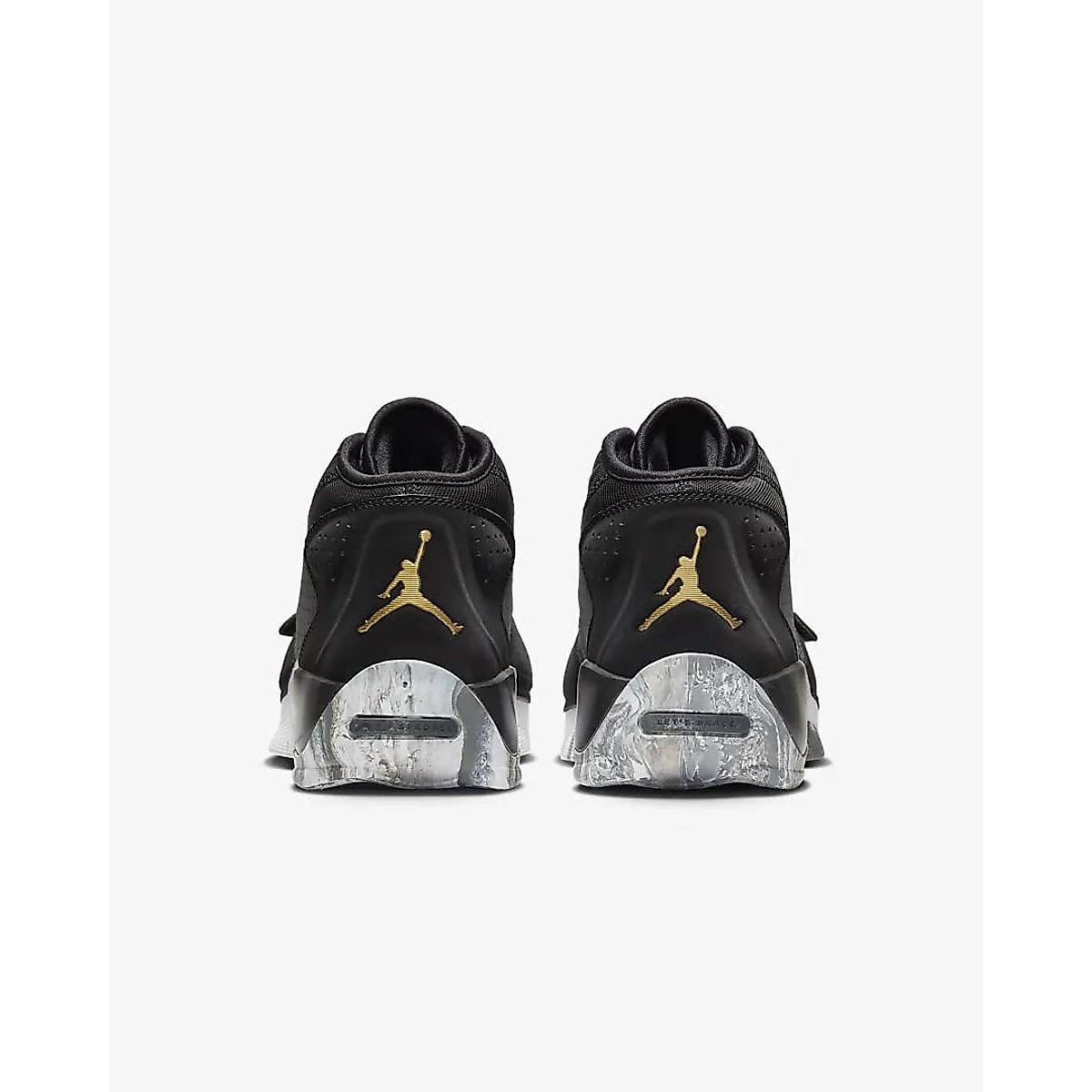 Nike Jordan Zion 2 Unisex Shoes, Black/Metallic Gold, 8 M US