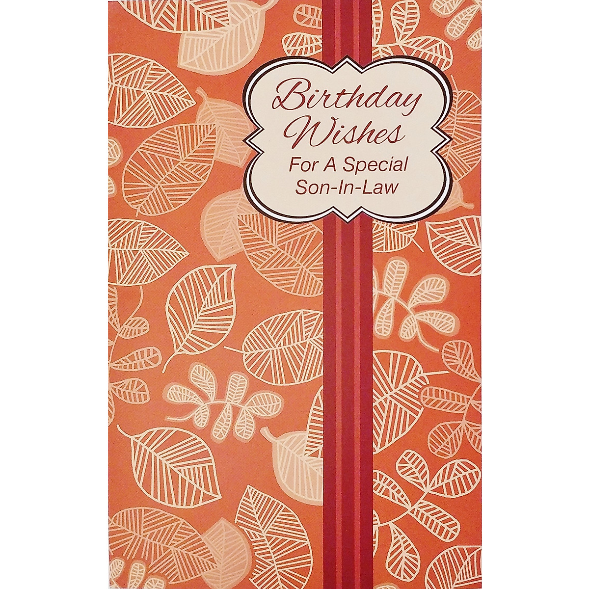 Birthday Wishes For A Special Son-in-Law Greeting Card -"May the coming year bring you many reasons to smile"