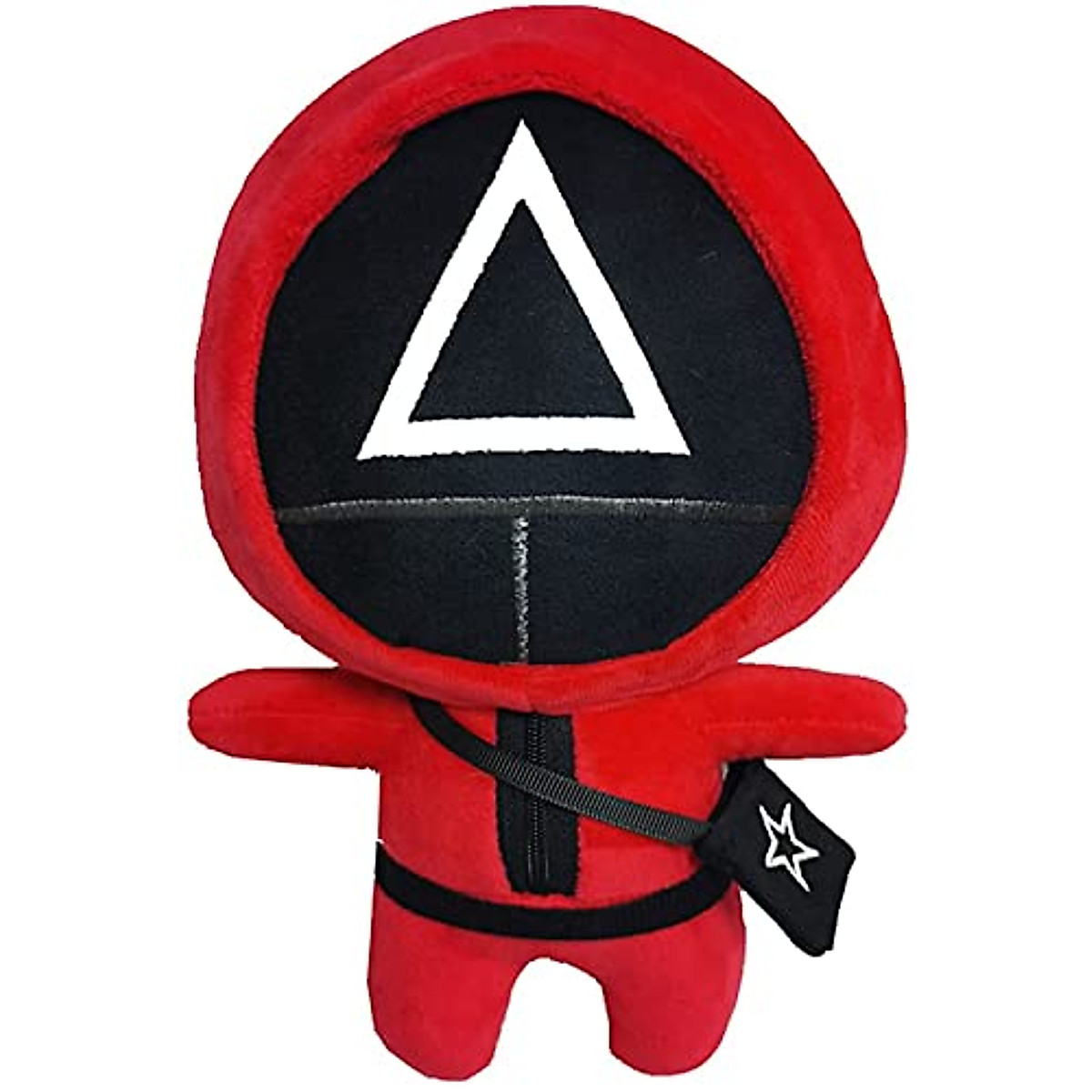 DENTIFINE 9.5 Inch Squid Plush Doll 2021 Video Game Masked Man Doll Collection Gift Accessories, colección de figuras de Hombre enmascarado, adornos de Regalo