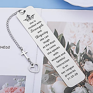 Inspirational Christmas Bookmarks Gifts for Women Men Bible Verse Bookmark Christian Gifts for Book Lover Gifts for Women Birthday Friends Girl Sister Female Bookworms Book Club Church Bulk Gifts
