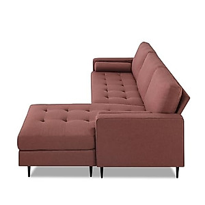 Gold Sparrow Lexington Sectional, Cinnamon