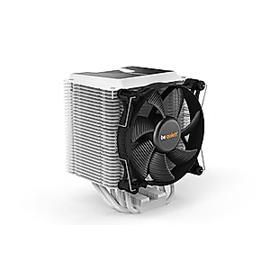 be quiet! Shadow Rock 3 White 190W TDP CPU Cooler | Intel-1700 1200 2066 1150 1151 1155 2011-3 Square ILM | AMD AM4 | Black | BK005
