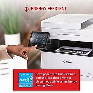 Canon imageCLASS MF451dw All-in-One Wireless Monochrome Laser Printer | Print, Copy, & Scan| 5" inch Color Touch LCD