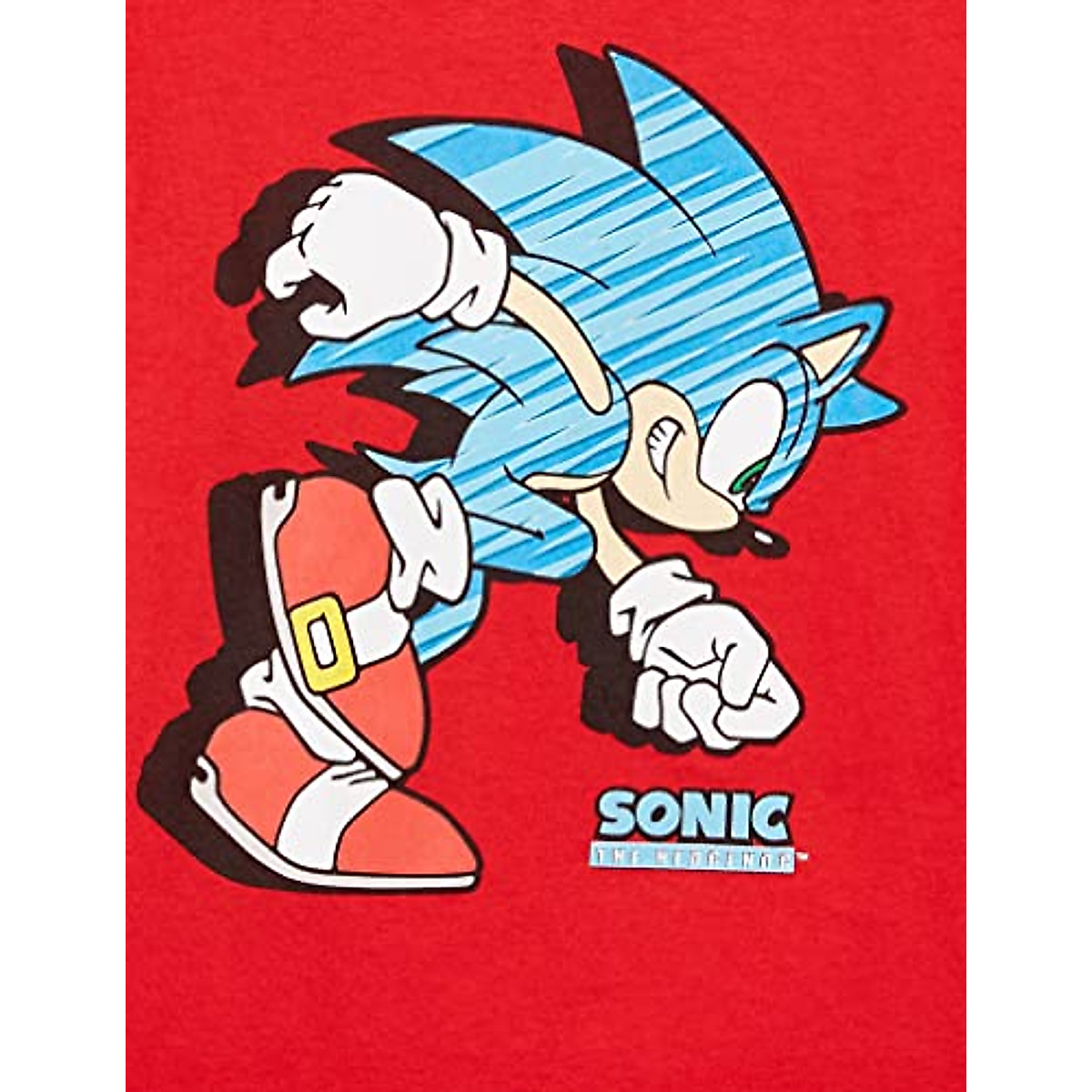 SEGA boys Sonic the Hedgehog 3-pack Tee Bundle, Sonic, Tails, Knuckle T Shirt, Red Heather Grey Royal, 8 US