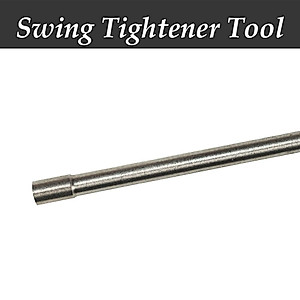 skysen Stainless Steel Vinyl Wood Fence Self Closing Gate Hinges Black(2063 Pair)