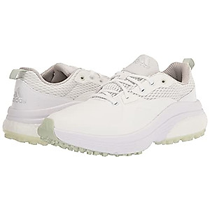 adidas Women's W SOLARMOTION Golf Shoe, FTWR White/Silver Met./Linen Green, 9.5