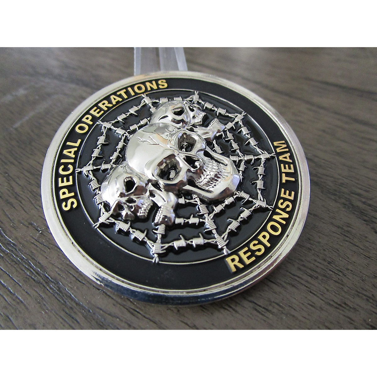 Federal Bureau of Prisons Special Operations Response Team Dept of Justice Challenge Coin