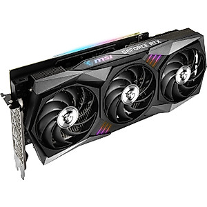 MSI Gaming GeForce RTX 3080 LHR 12GB GDRR6X 384-Bit HDMI/DP Nvlink Torx Fan 4 RGB Ampere Architecture OC Graphics Card (RTX 3080 Gaming Z Trio 12G LHR)