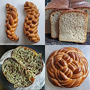 Full Proof Baking Sourdough Starter Kit | 1/2 Hour Guide Video (link) | Two 10oz Glass Smart Jars w/Thermometers, Rulers, Feeding Ratios | Digital Scale | Spatula and Scoop, (Starter Not Included)