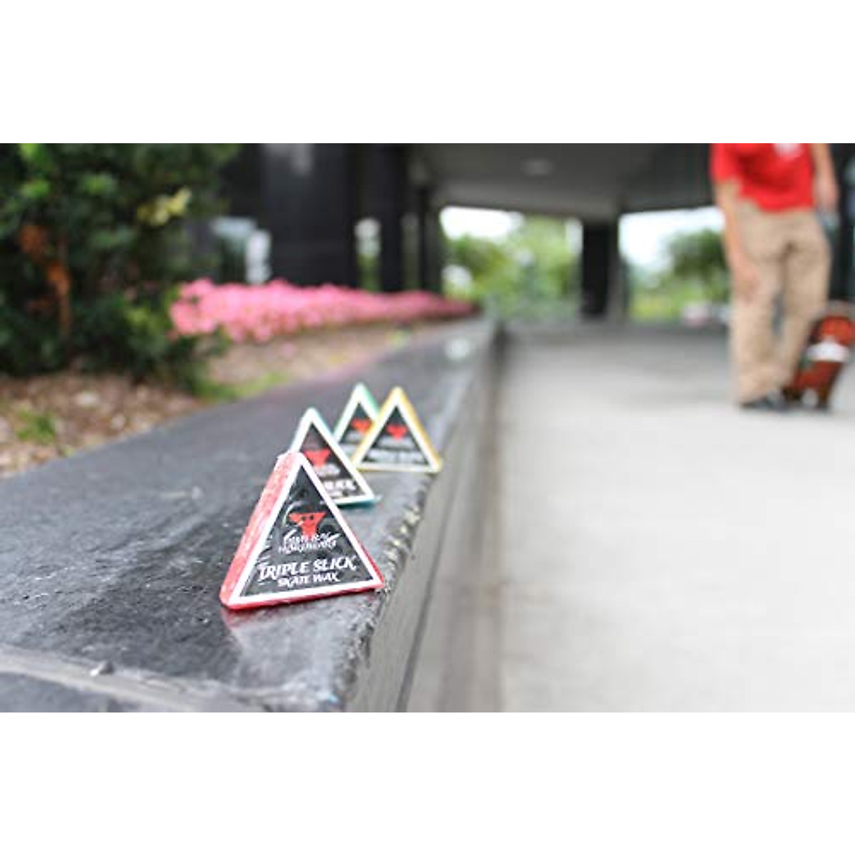 Dime Bag Hardware Triple Slick Skateboard Curb Wax, Blueberry (Pack of 4)