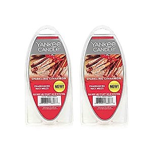 Yankee Candle Set of 2 Sparkling Cinnamon Fragranced Wax Melts