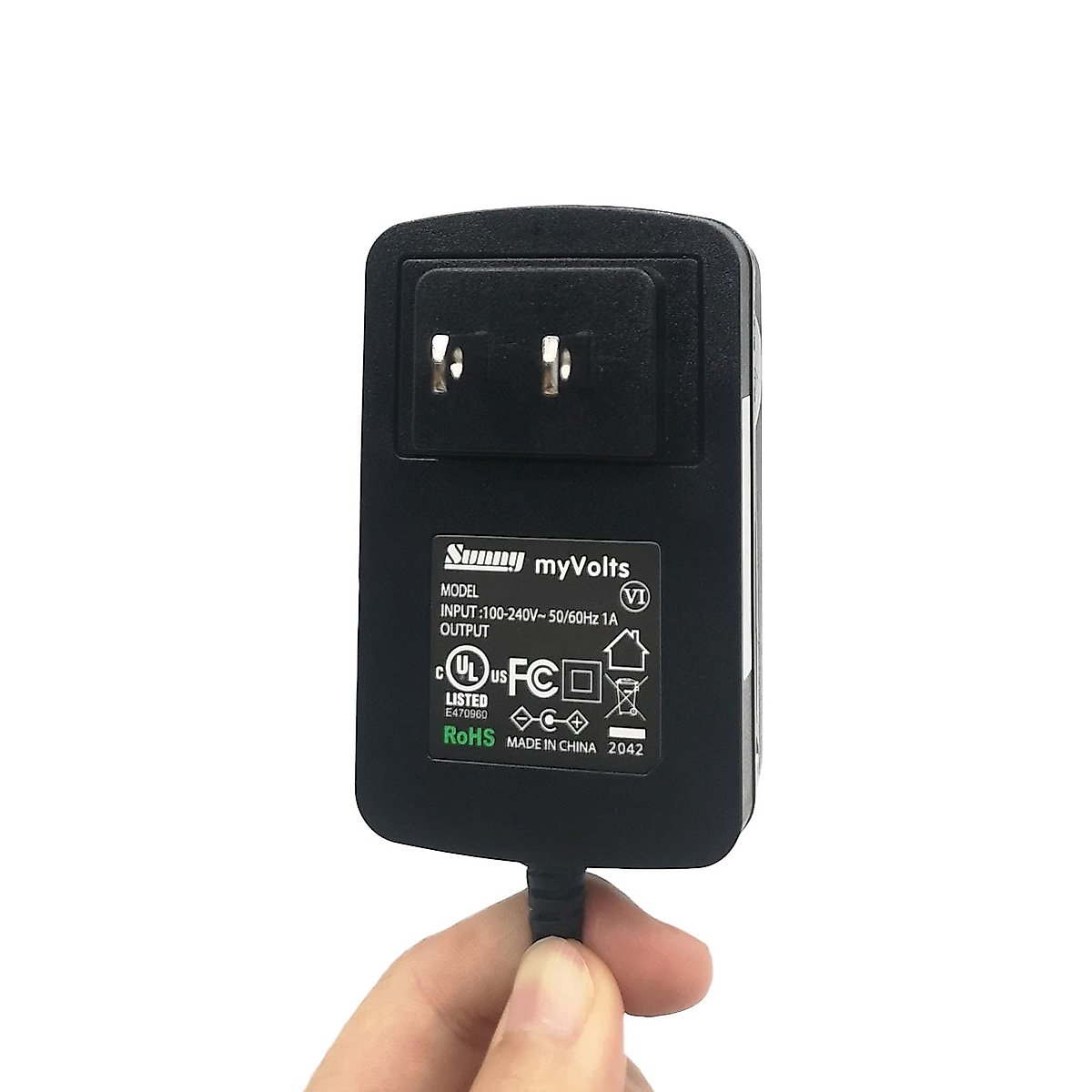 MyVolts 9V Power Supply Adaptor Compatible with/Replacement for Eventide Space Effects Processor - US Plug