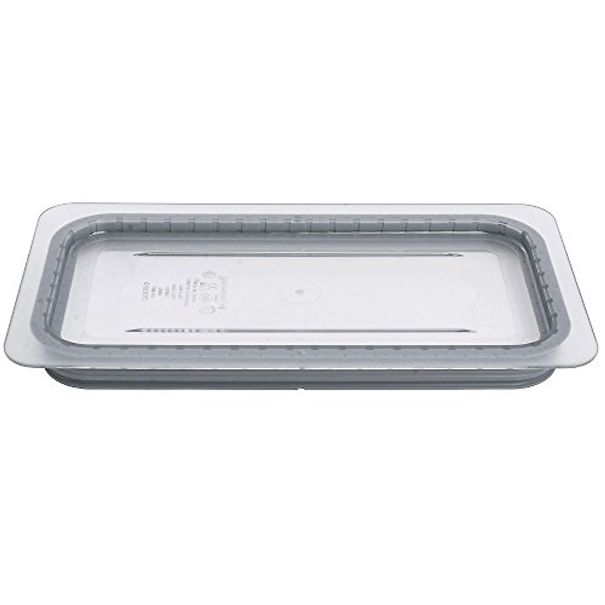 Cambro 30CWGL135 Clear Camwear 1/3 Size Food Pan GripLid