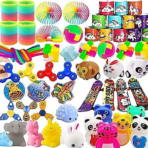 52 Pcs Party Favors for Kids 4-8, Birthday Gift Toys, Stocking Stuffers, Treasure Box Toys, Carnival Prizes, School Classroom Rewards, Pinata Stuffers, Goodie Bags Filler for Boys and Girls 8-12