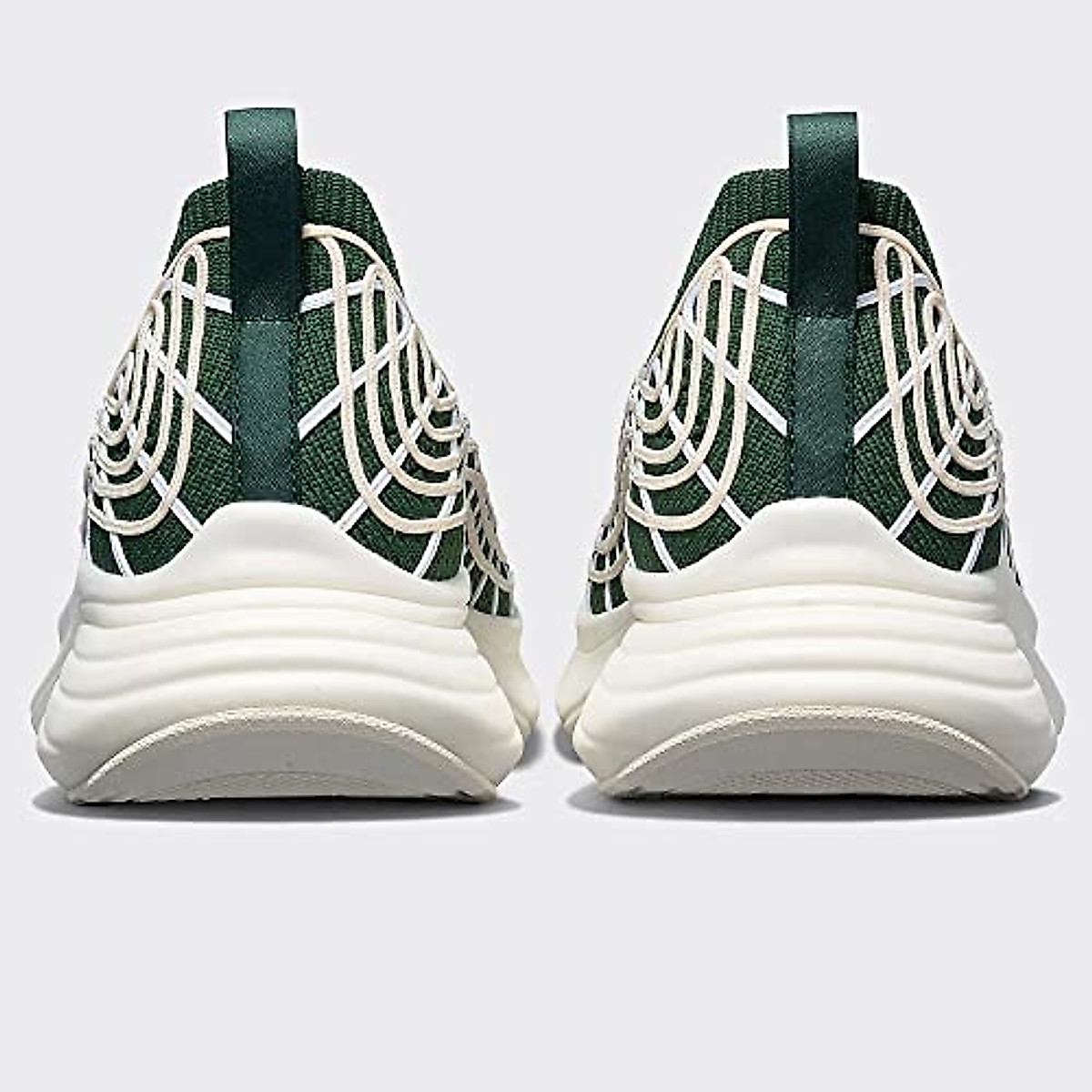 APL: Athletic Propulsion Labs Women's Techloom Zipline, Great Green/White/Pristine, 10
