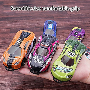 Pull Back Cars Toys, Friction Power car Mini Race car, Suitable for Toddler 3 4 5 6 Year Old Kids Toy, Boys and Girls Christmas Birthday Party Gifts
