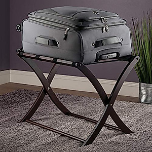 Winsome Scarlett Cappuccino Luggage Rack