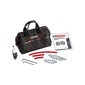 RIDGID 64273 Model K9-204 FlexShaft Drain Cleaning Machine Kit for 2"-4" Pipes