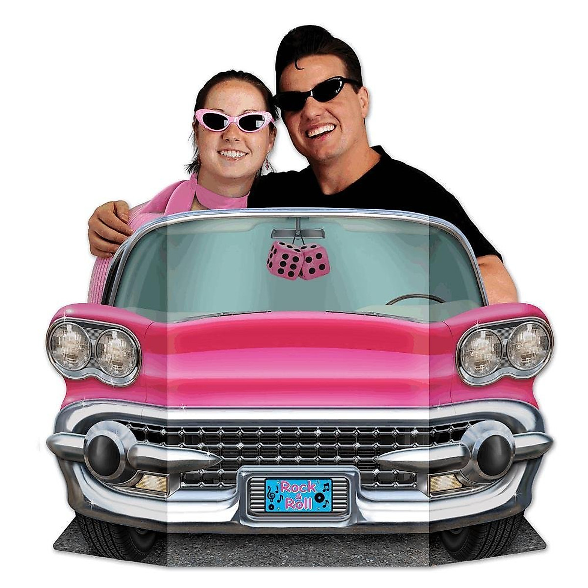 Pink Convertible Photo Prop Party Accessory (1 count) (1/Pkg)