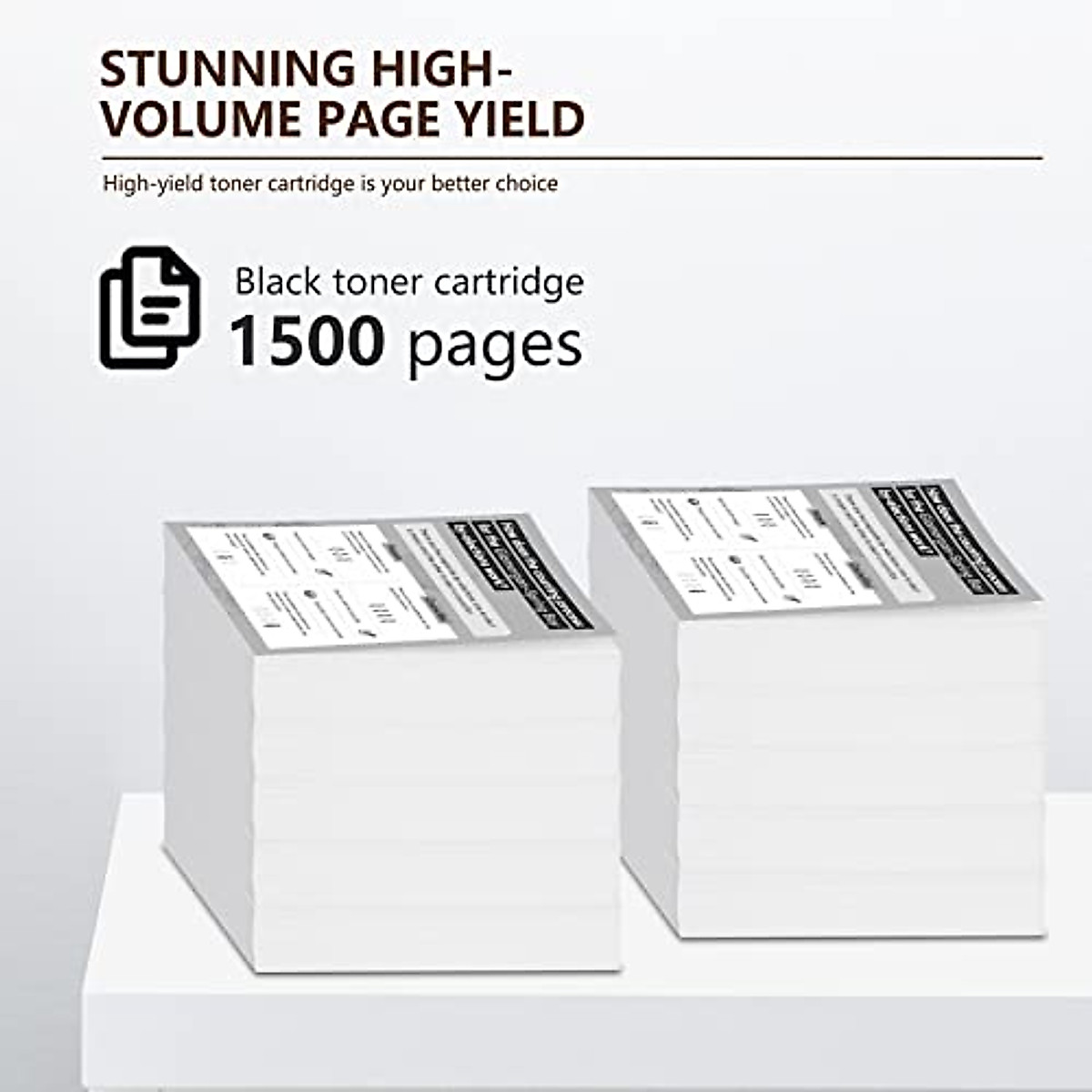 DRAWN TN730 Black Toner Cartridge Compatible 1 Pack TN-730 Standard Capacity(1500 Pages) Toner Cartridge Replacement for Brother DCP-L2550DW MFC-L2750DW HL-L2370DW/DWXL L2395DW Printer