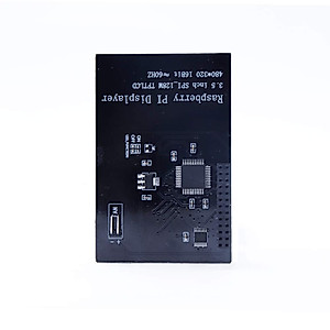 Treedix 3.5 inch TFT LCD Display SPI 128MHz 60Hz TFT Monitor 480 x 320 Color Touch Screen Module with Touch Pen Compatible with Raspberry Pi 4B/3B/3B+