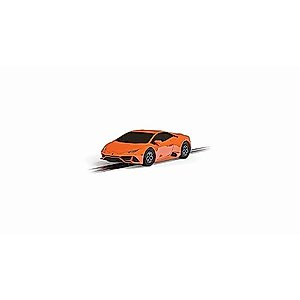 Micro Scalextric Lamborghini Huracan EVO Orange 1:64 Slot Race Car G2213,Light Lilac