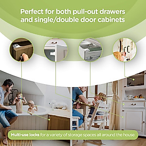 Spare Keys for Magnetic Cabinet Locks (2-Pack) by Skyla Homes - Powered by Premium Neodymium Magnet - Baby Safety Lock Key