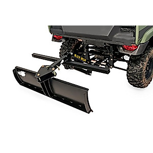 Black Boar ATV/UTV Scrape Blade Implement, Adjusts 0, 7.5 or 15 Degrees in Either Direction, Use to Cultivte, Establish Food Plot, Maintain Your Land (66005)