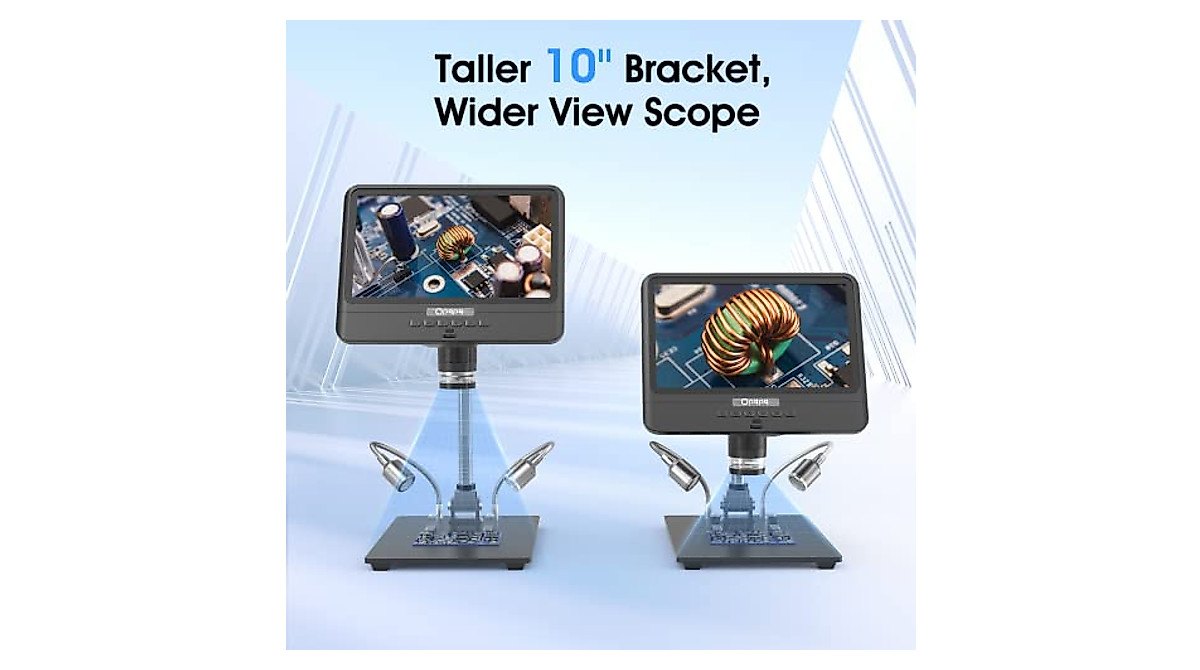Adjustable 10 Inch Microscope Stand OBR01 for Precision